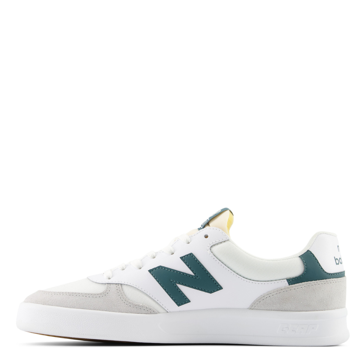 New Balance 300 Court in White with Brighton Grey and New Spruce ...