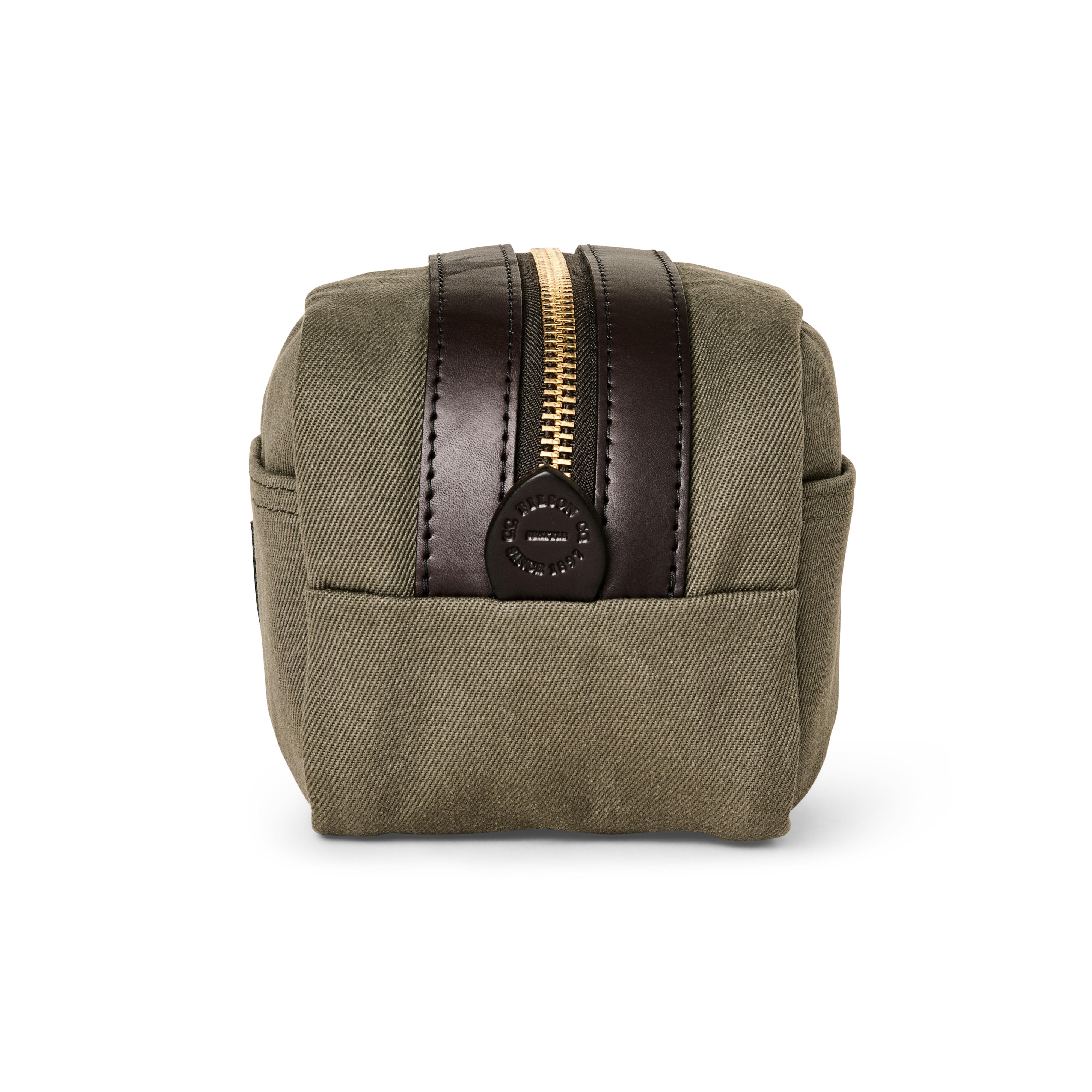 Filson Rugged Twill Travel Kit in Ottergreen – Getoutside Shoes