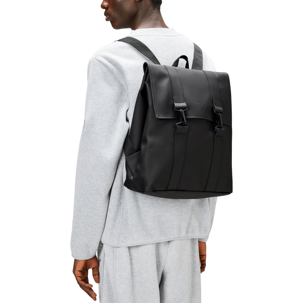 Rains MSN Backpack in Black – Getoutside Shoes